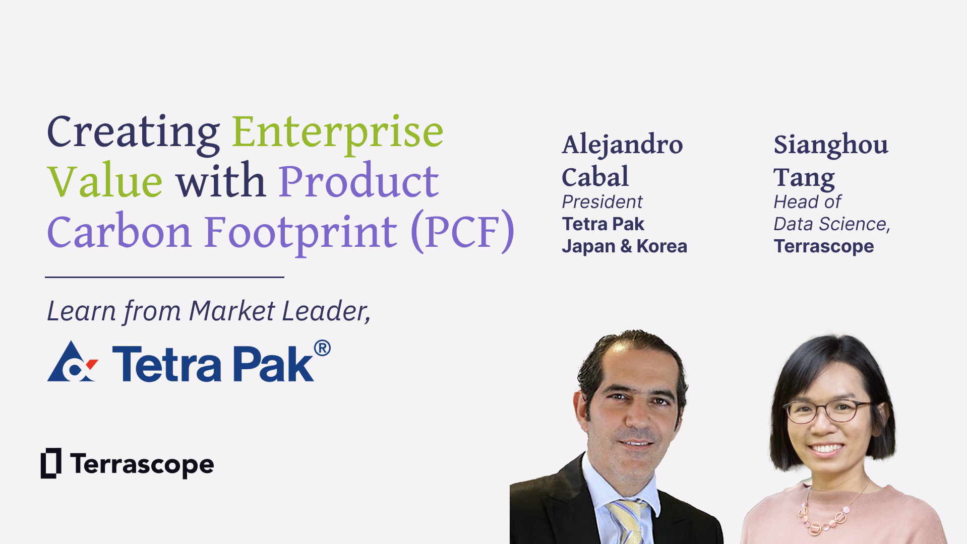 PCF Webinar with Tetra Pak
